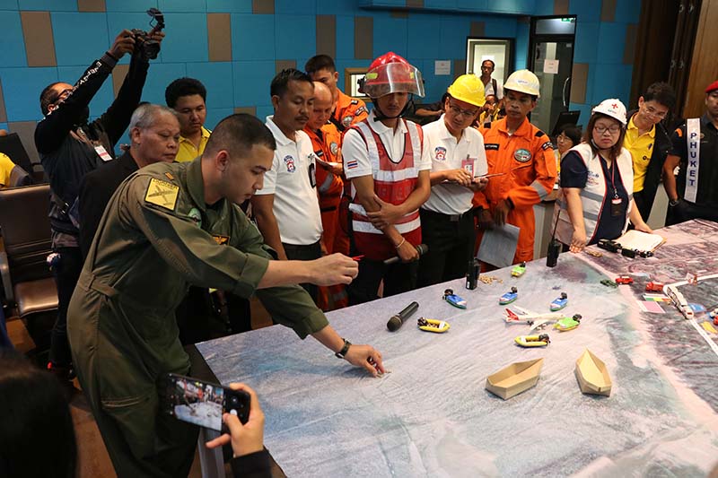เปิดการฝึกซ้อมบนโต๊ะจำลอง (Table Top Exercise) ตามแผนฉุกเฉิน ทภก. ประจำ ...